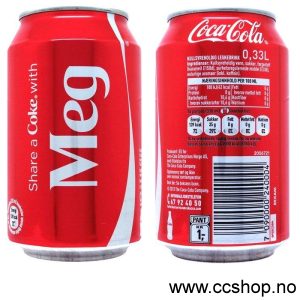 Coca-Cola og Share a Coke-kampanjene – Nordic Coca-Cola Collectors Club