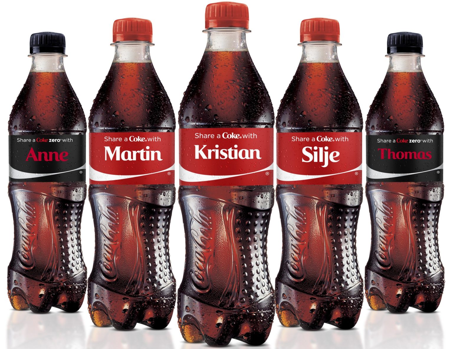 Coca-Cola og Share a Coke-kampanjene – Nordic Coca-Cola Collectors Club