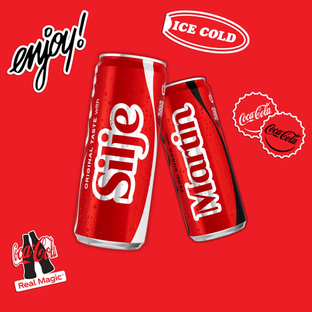 Coca-Cola og Share a Coke-kampanjene – Nordic Coca-Cola Collectors Club